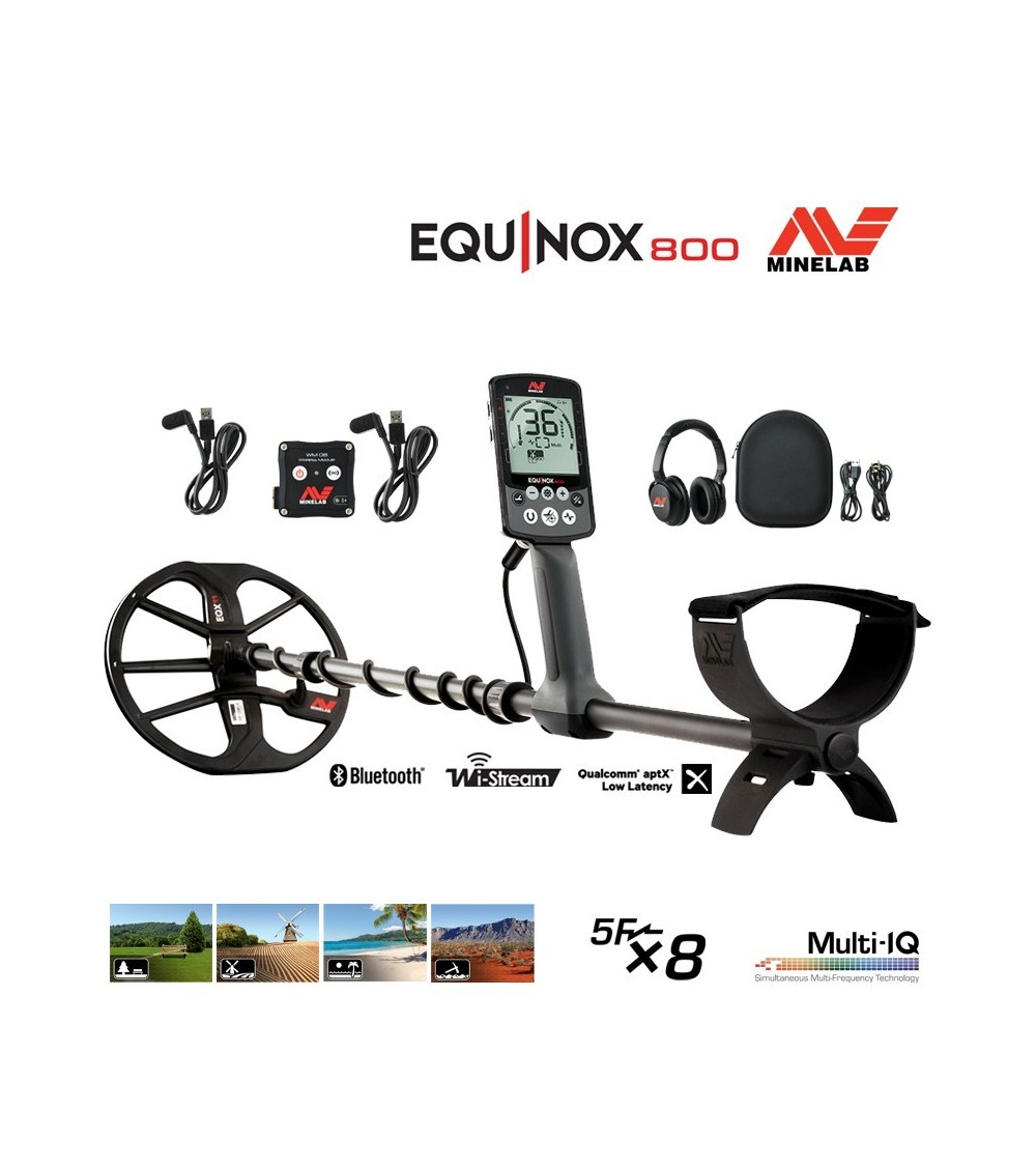 MINELAB Equinox 800 pack waterproof